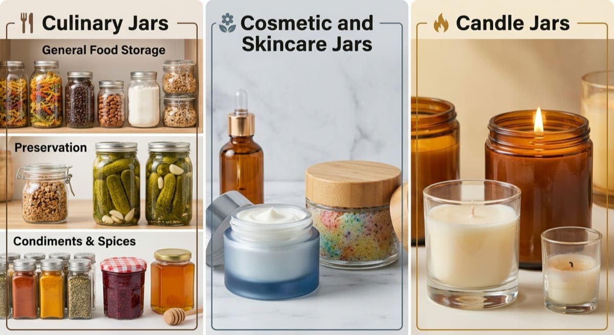Types of Glass Bottles and Glass Jars - Smilebottles